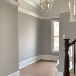 La elegancia de la pintura gris perla en paredes